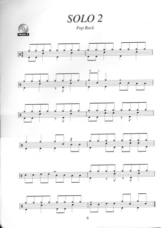 66 drum solos for the modern drummer | PDF