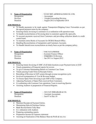 Sharique Resume. | PDF