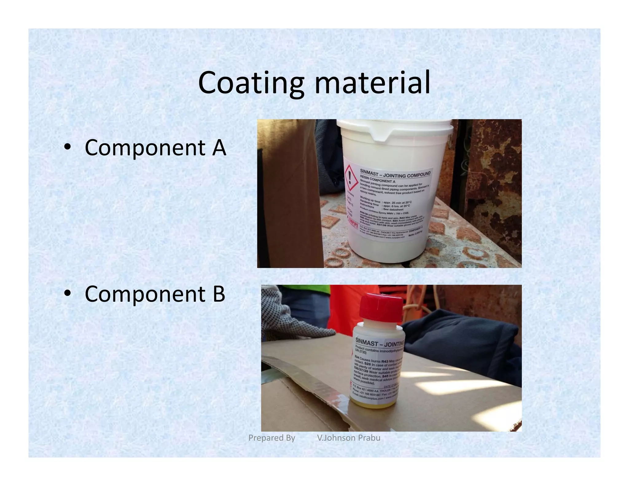 Field Joint of Cement lined Pipe | PDF