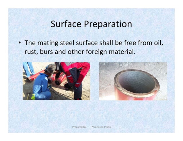 Field Joint of Cement lined Pipe | PDF