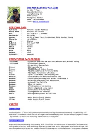 Wan_Mohd_Azri_-_CV_May_2015 | DOCX
