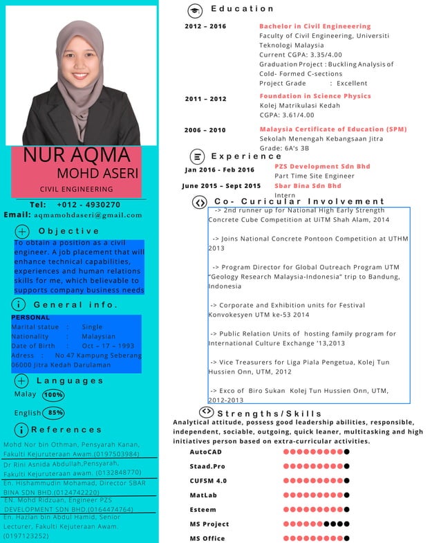 CV_NUR AQMA | PDF