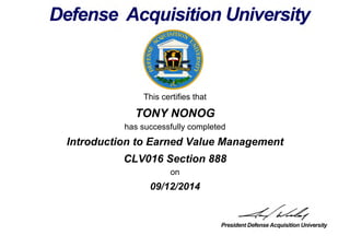 Nonog DAWIA Course Certificates | PPT