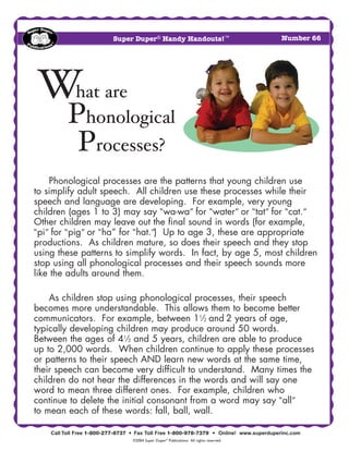 66_Phonological_2.pdf | Parenting | Family and Relationships