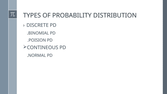 Probability distributions random variables | PPT