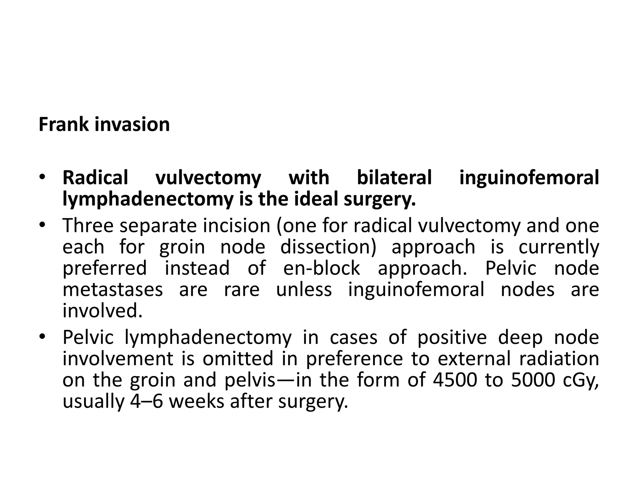 Vulval ca and vulval lymph | PPTX