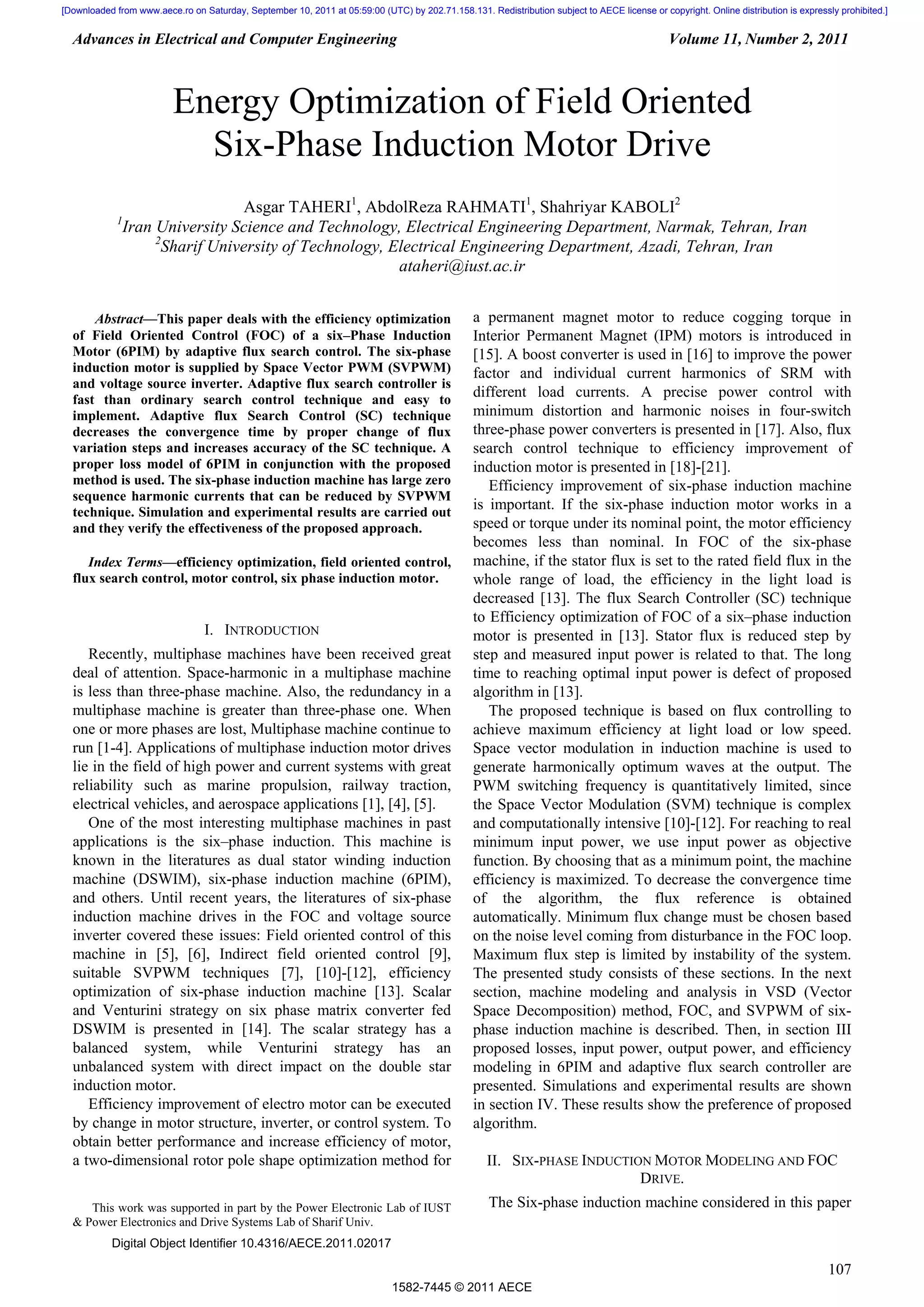 67 Energy Optimization Of Field Oriented 1 Pdf