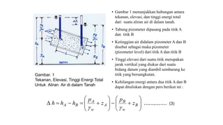 6&7.SLIDE REMBESAN RINGKAS Rembesan air tanah | PPT