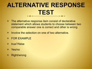 Constructing Objective and Subjective Test | PPTX