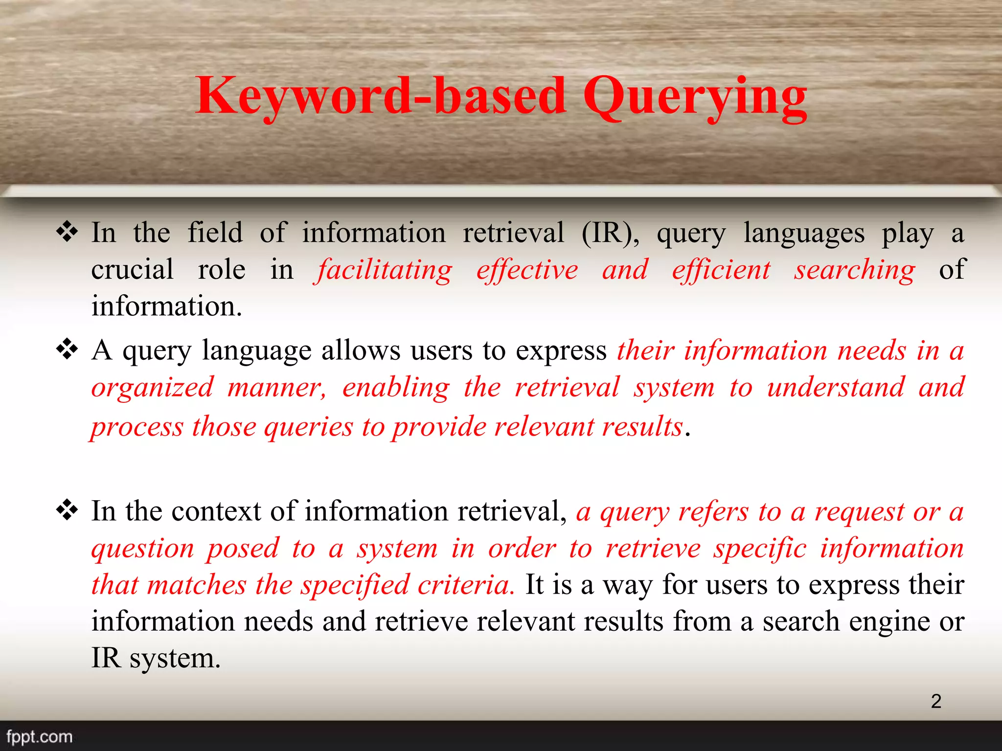 6&7-Query Languages & Operations.ppt