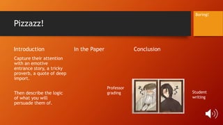 TUL 670-1, Designing Graphical Masters Papers | PPT