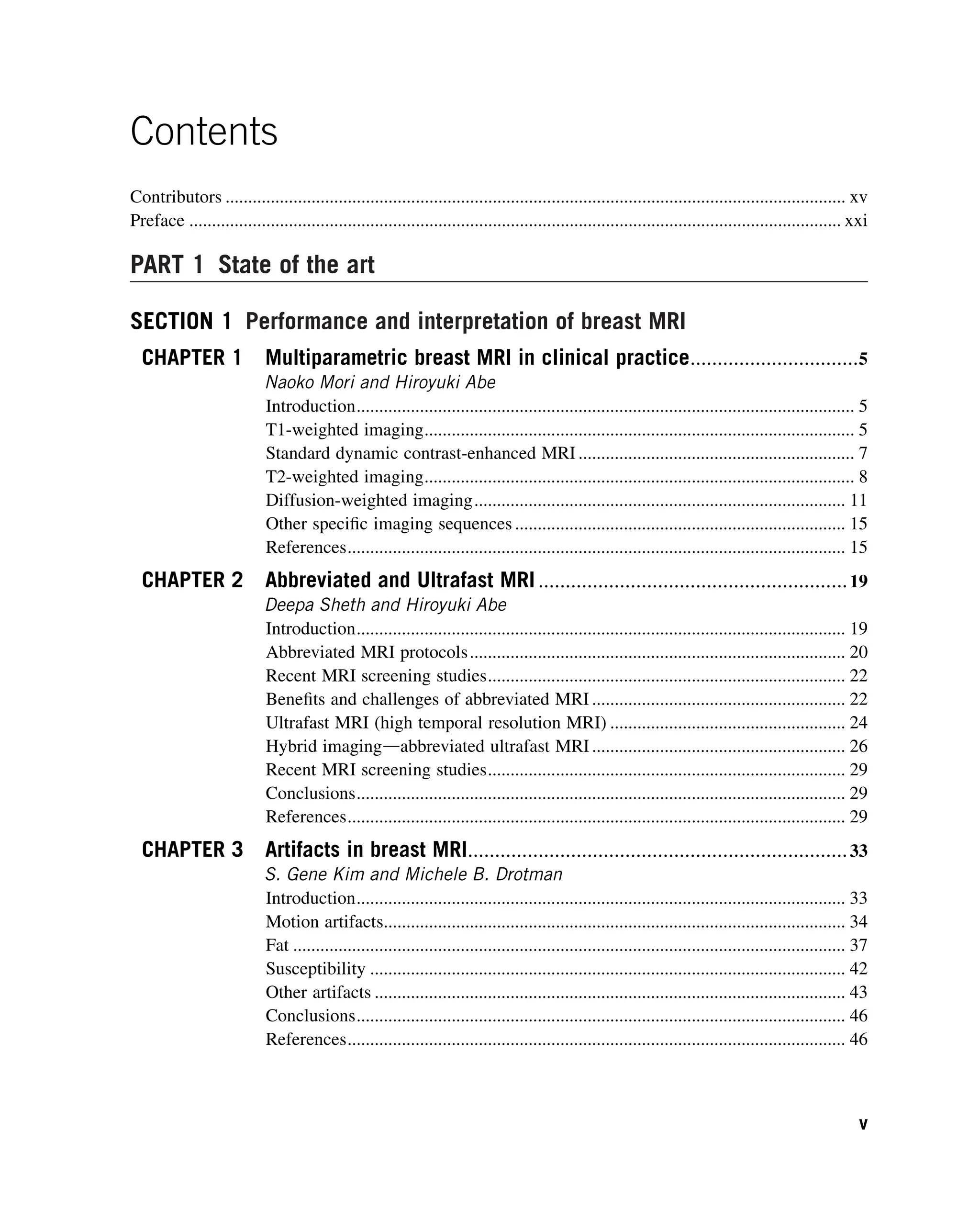 Breast MRI: State of the Art and Future Directions Katja Pinker (Editor ...
