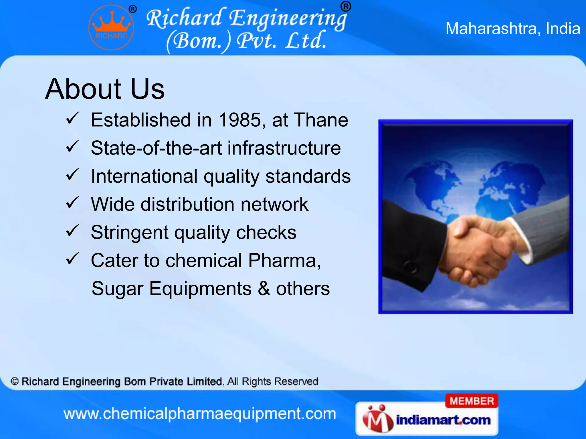 Richard Engineering Bom Private Limited Maharashtra India | PPSX