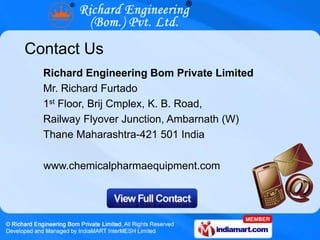 Richard Engineering Bom Private Limited Maharashtra India | PPSX