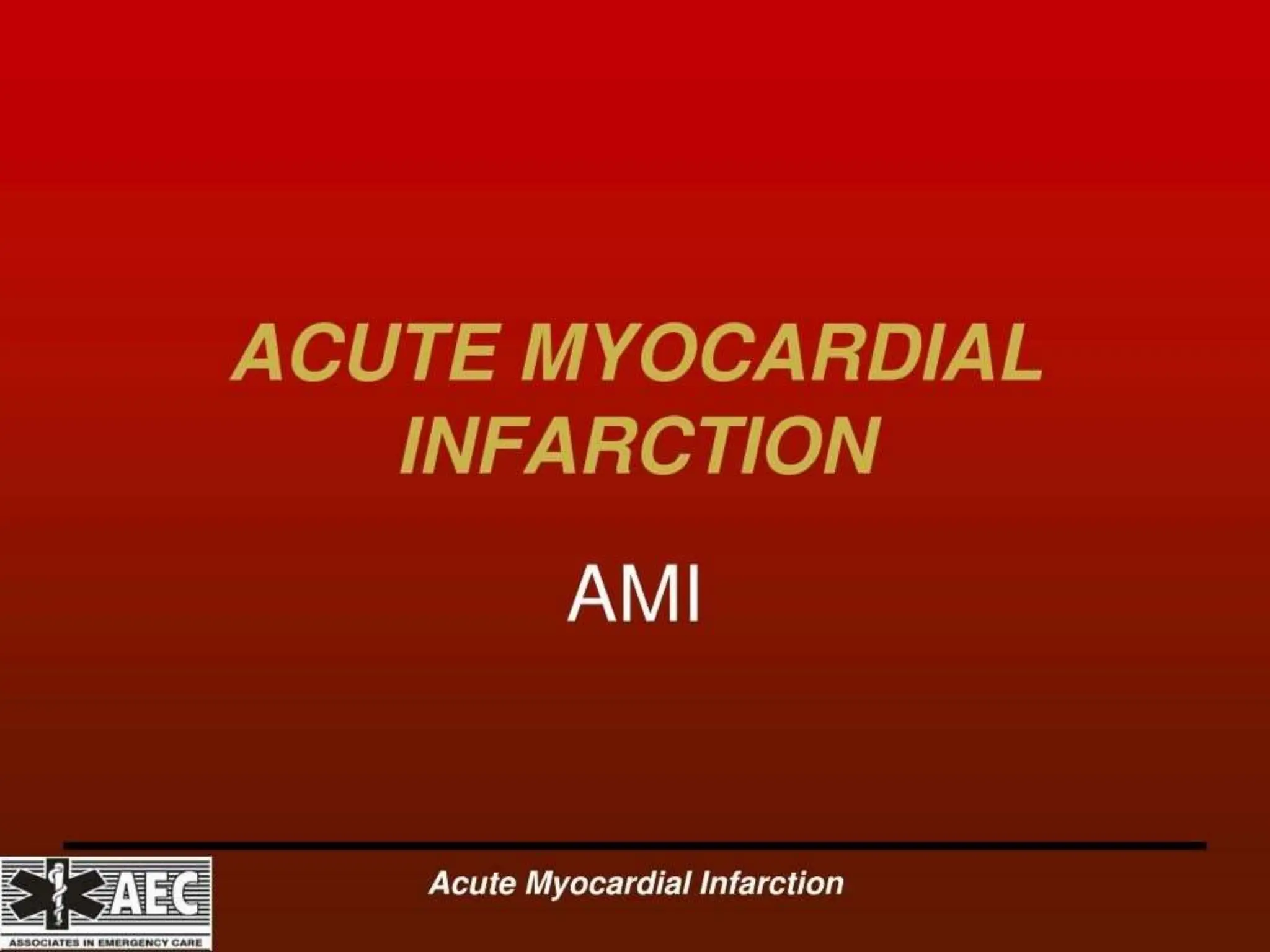 Myocardial Infraction pathology 20130000 | PPT