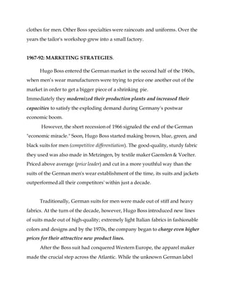 THE HUGO BOSS BRAND | DOCX