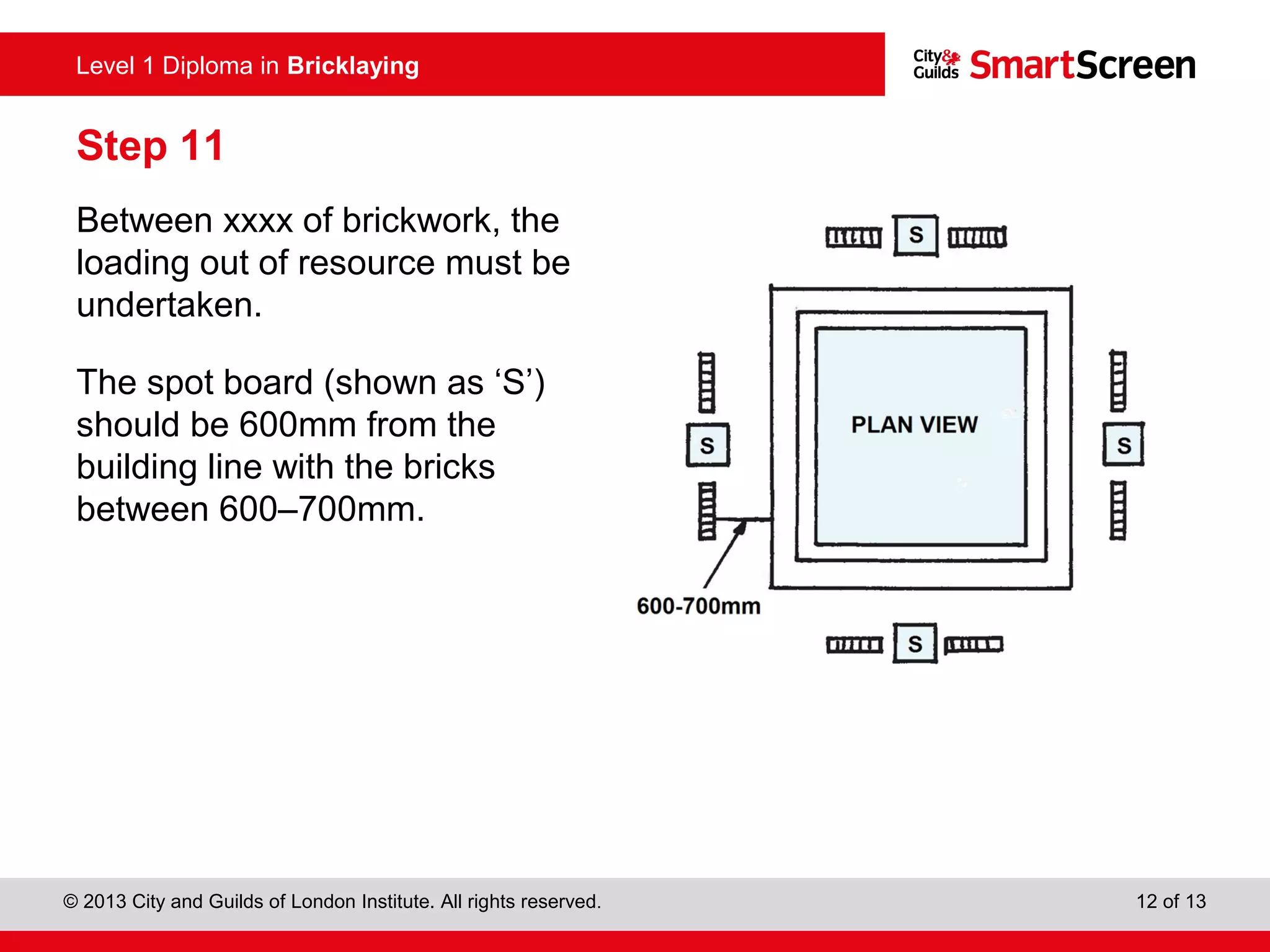Set Out and Build Masonry Structures | PPT