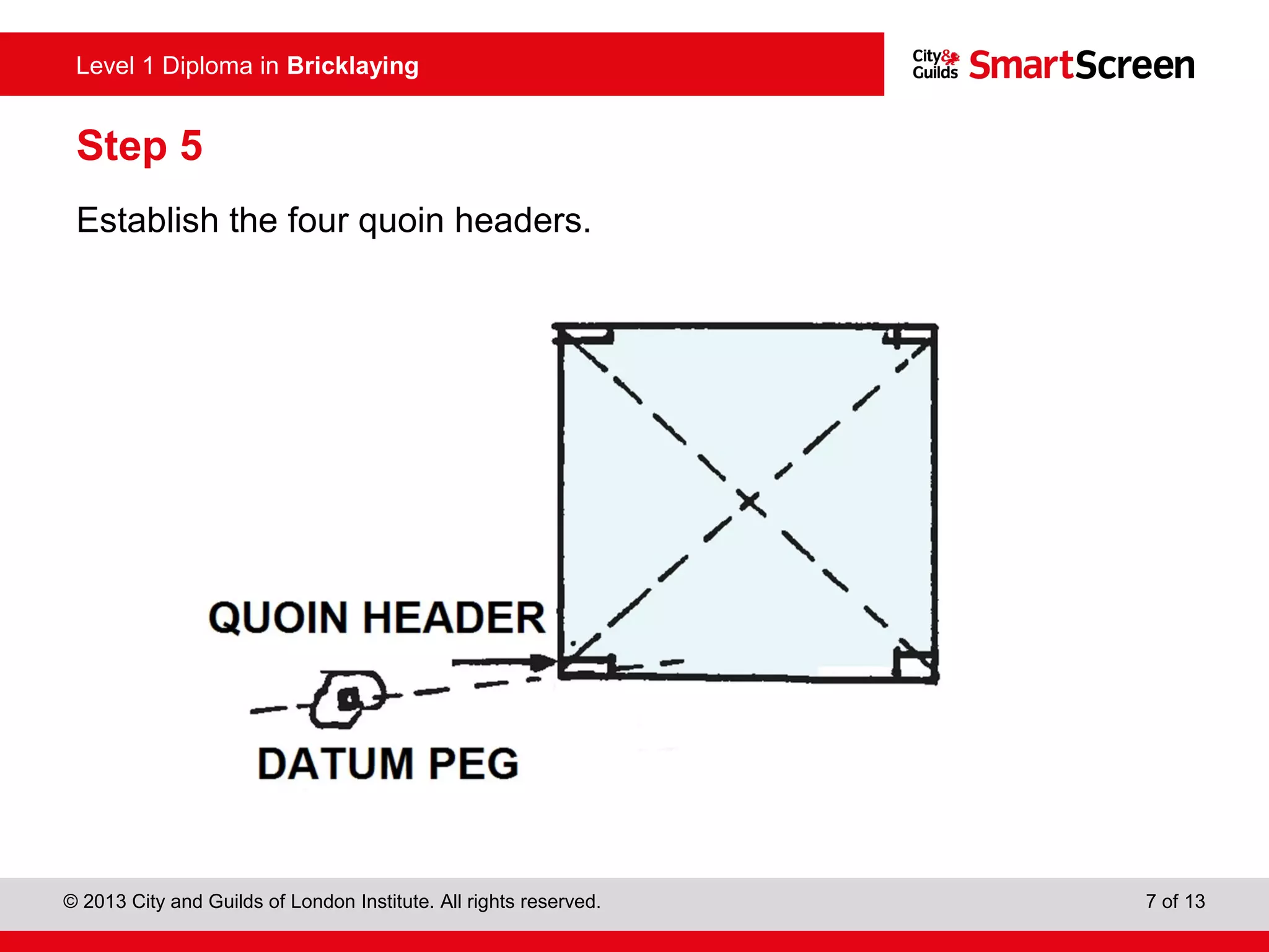 Set Out and Build Masonry Structures | PPT