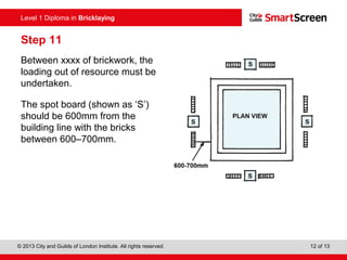 Set Out and Build Masonry Structures | PPT