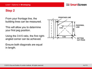 Set Out and Build Masonry Structures | PPT