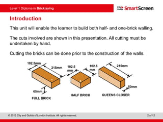 Bricklaying: Step by Step | PPTX