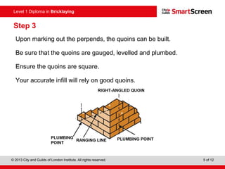 Bricklaying: Step by Step | PPTX