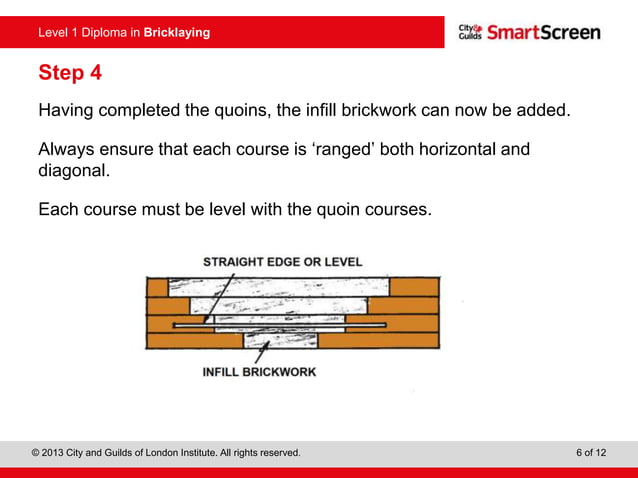 Bricklaying: Step by Step | PPTX | Civil Engineering Industry | Industries