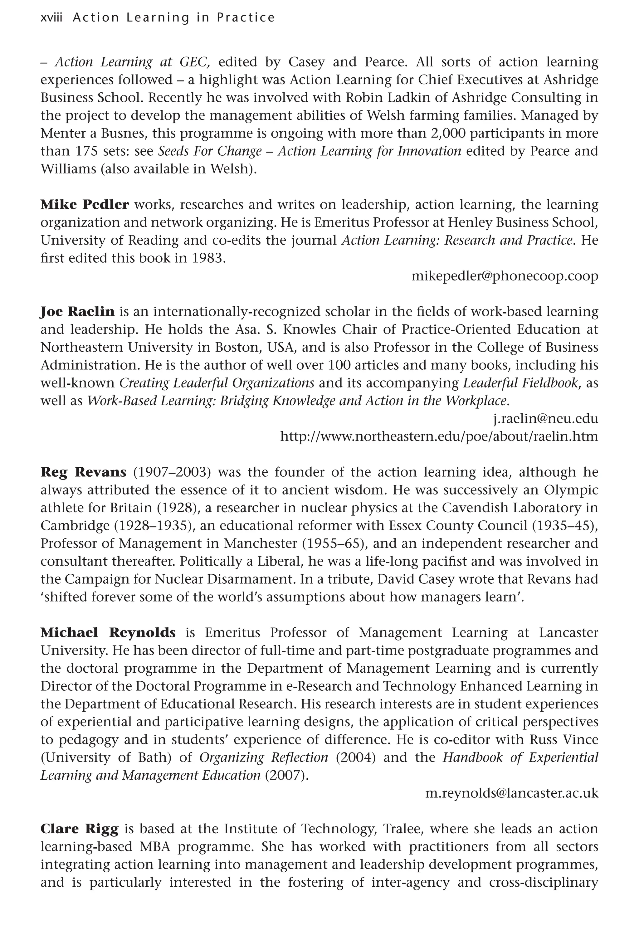 Action Learning in Practice 4th Edition Mike Pedler | PDF