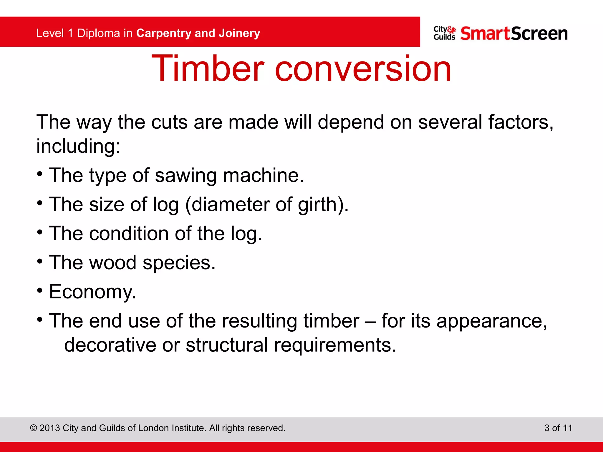6706 timber conversion | PPT