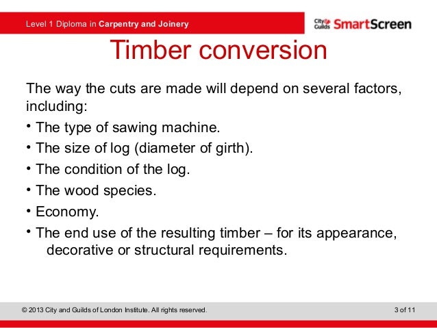 6706 timber conversion