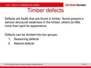 6706 timber defects | PPT