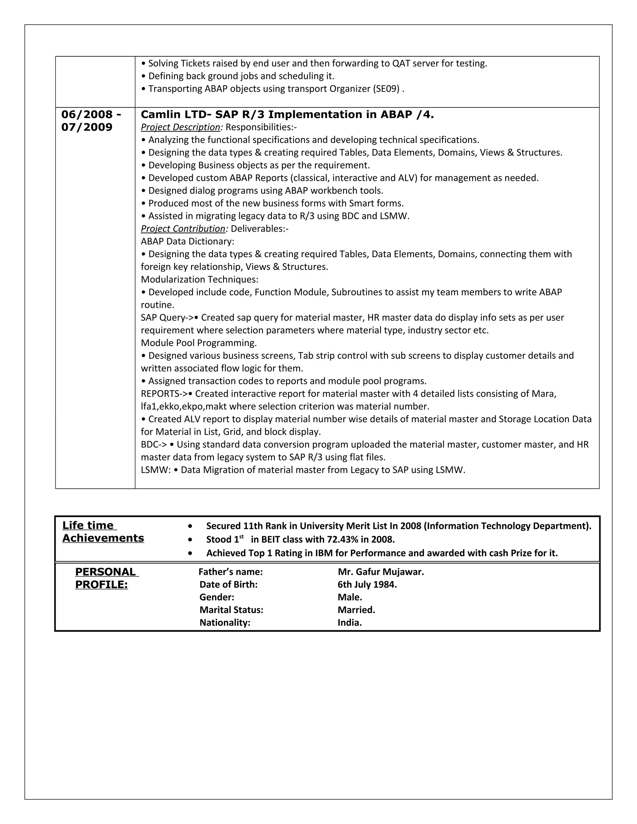 Farukh Mujawar-SAP ISU.BPEM,ABAP.Workflows -7-Years-Resume (1) | DOC