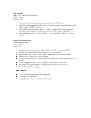 Charlotte Everson Resume16' | PDF