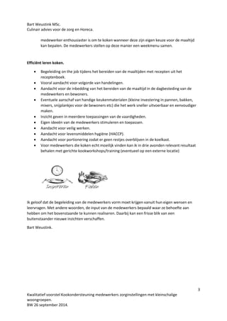 2014 nov koken als dagbestedinng | PDF