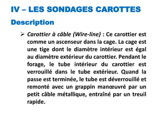 cours de sondage dans les industries miniere: le forage | PDF