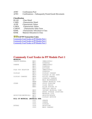 6714600 sap-production-planning-table | PDF