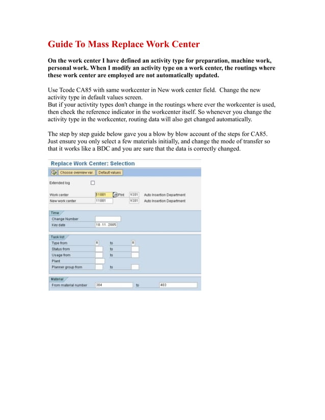 6714600 sap-production-planning-table | PDF