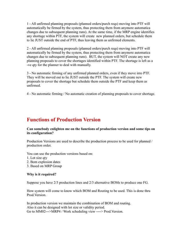 6714600 sap-production-planning-table | PDF