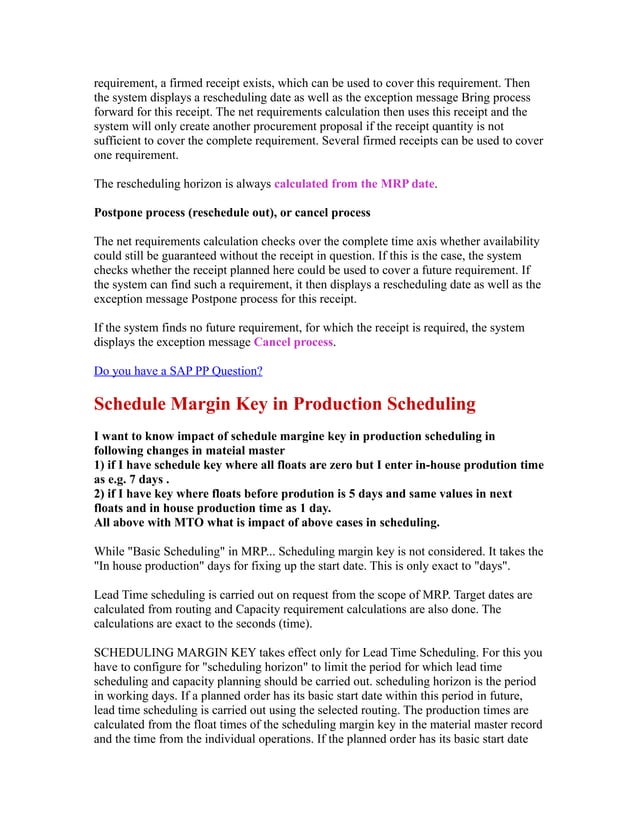 6714600 sap-production-planning-table | PDF