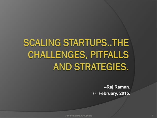 Scaling-Startups | PDF