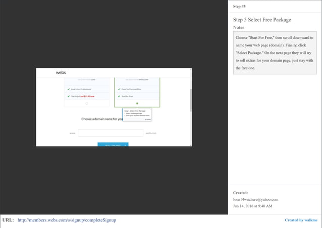 USING WALKME TO INSTRUCT BUILDING A WEB PAGE | PPT