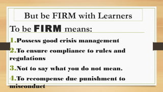 THE PRINCIPLES OF 3Fs_teachers | PPT