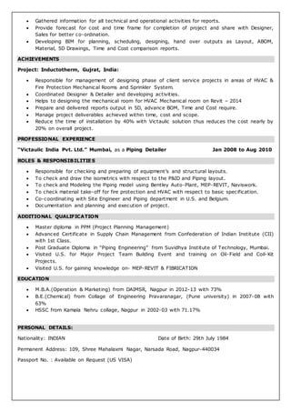 HITESH S SHENDE RESUME new | DOCX
