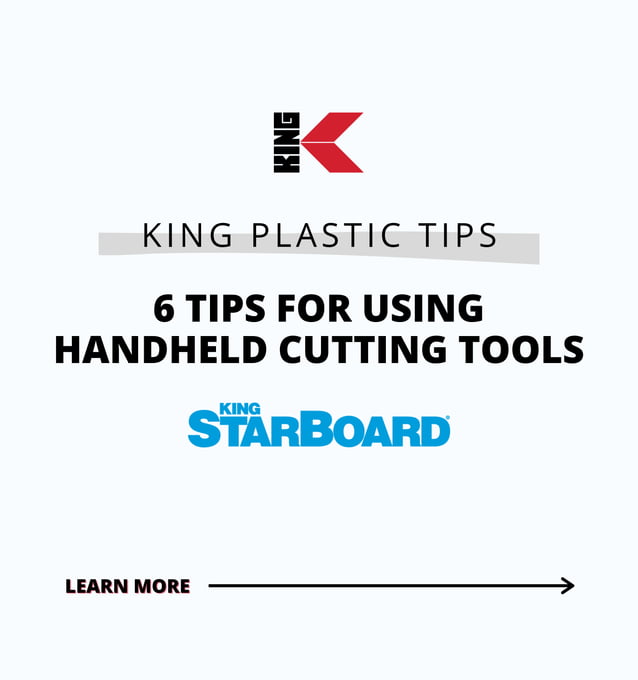 6 Tips For Using Handheld Cutting Tools on King StarBoard® | PDF