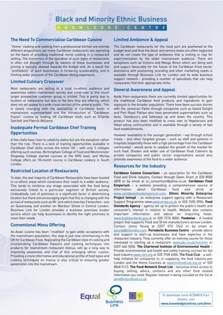 The Commerce of Caribbean Cuisine | PDF