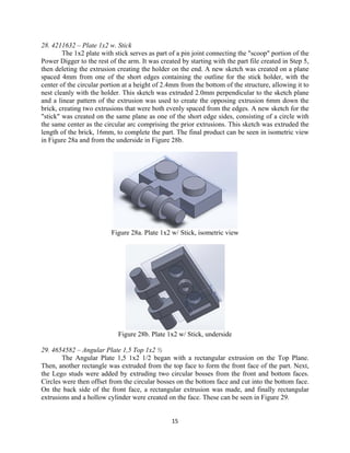 Solidworks Lego Power Digger | PDF