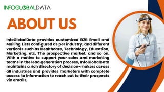 Why Choose InfoGlobalData Otolaryngologist Email List | PPT