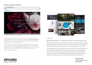 Copylicious Portfolio | PPT