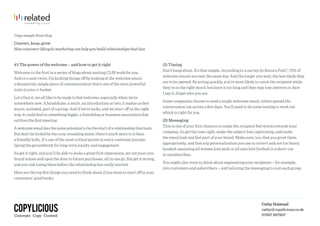 Copylicious Portfolio | PPT