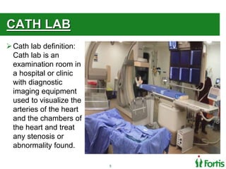 Wrok flow of Cath lab Process | PPTX